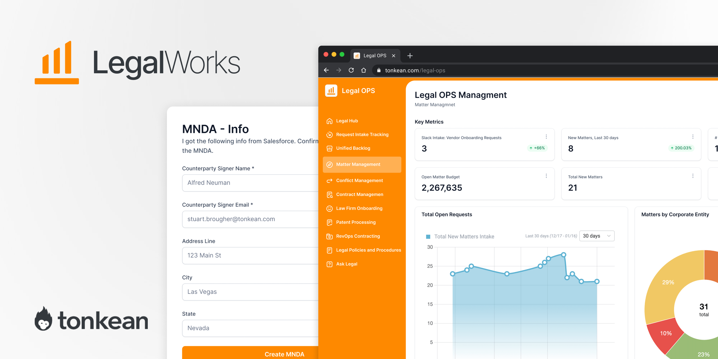 Tonkean Blog - Tonkean Releases LegalWorks